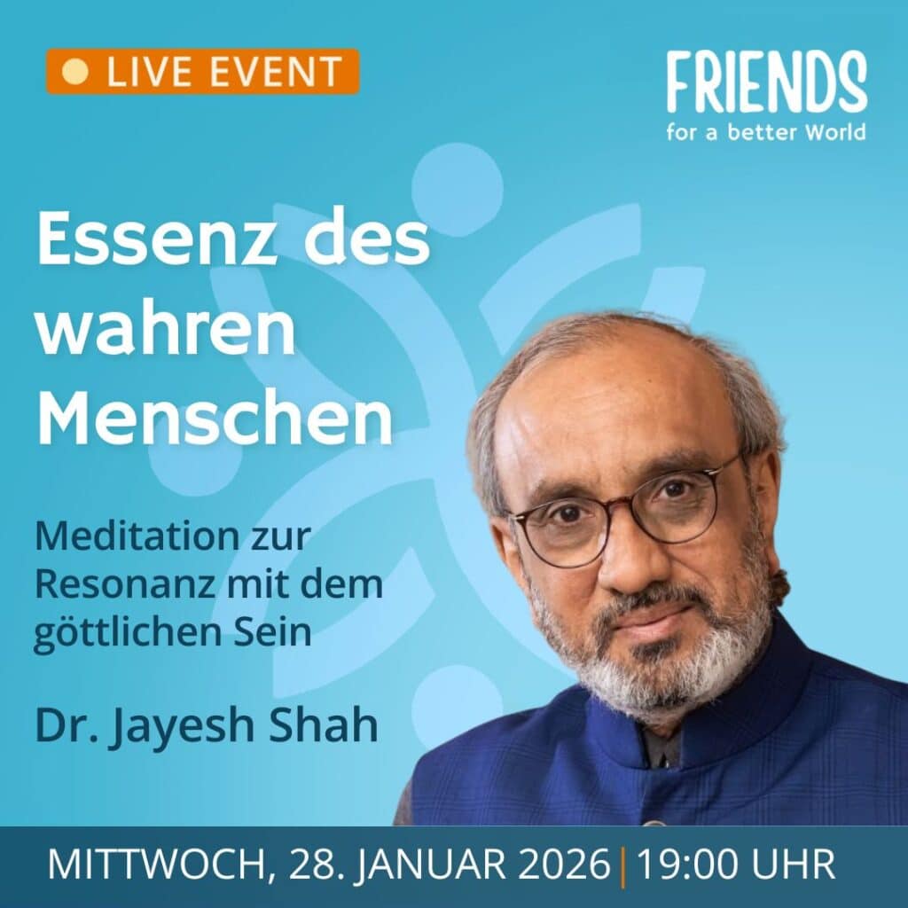 Live 28.01.2026 - Dr. Jayesh Shah - Friends for a better world